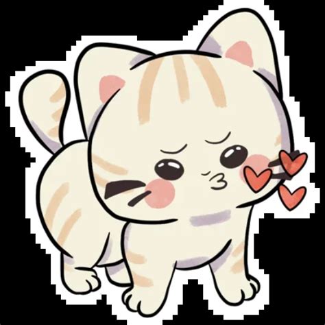 Кица Telegram stickers