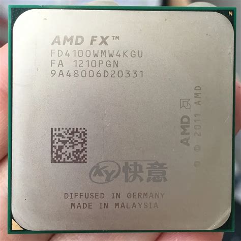 Amd Fx 4100 Am3 3 6ghz 8mb Cpu Processor Fx Serial Shipping Free Scrattered Pieces Fx 4100