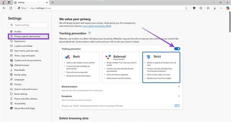 Cómo Cambiar la Configuración de Seguridad en Microsoft Edge