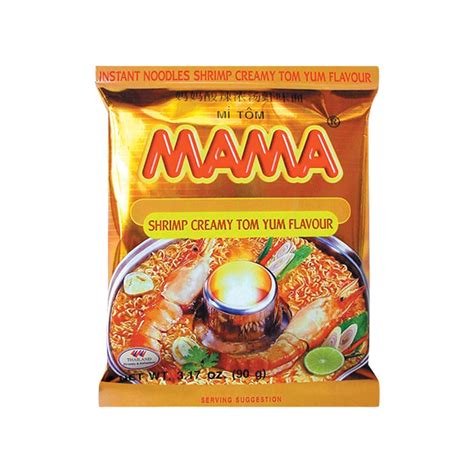 Mama Shrimp Creamy Tom Yum Flavoured Instant Noodles Price Buy Online