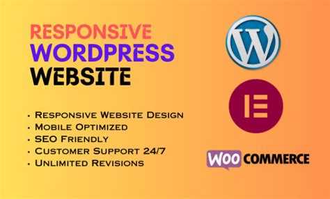 design a responsive seo website using wordpress elementor by obair