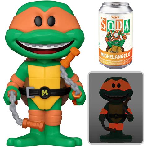 Michelangelo Funko Pop Chase Hit Searing Shot Tcg