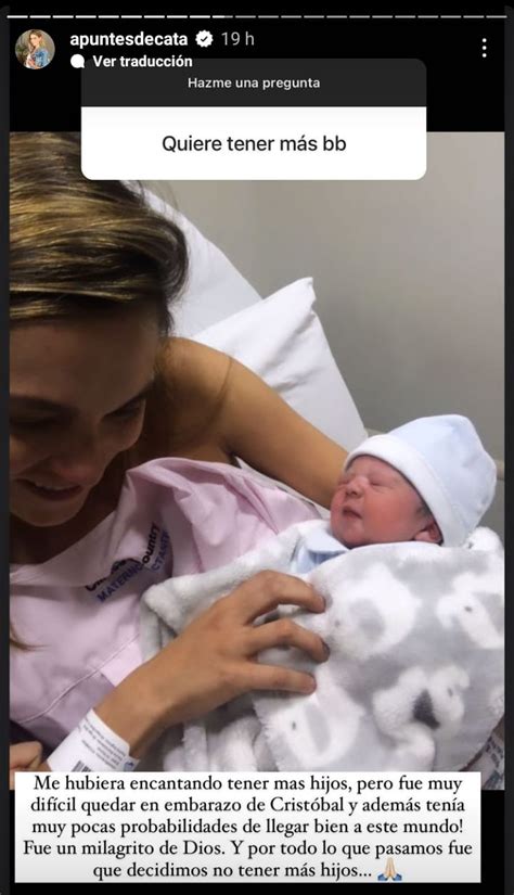 Catalina Gómez reveló la historia de por qué su segundo hijo fue un milagrito Infobae