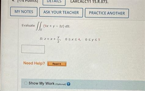 Solved Write A Set Of Parametric Equations For The Surface