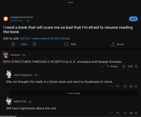 scarydatastructures
