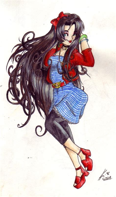 Anime Pinup By Apesink On Deviantart