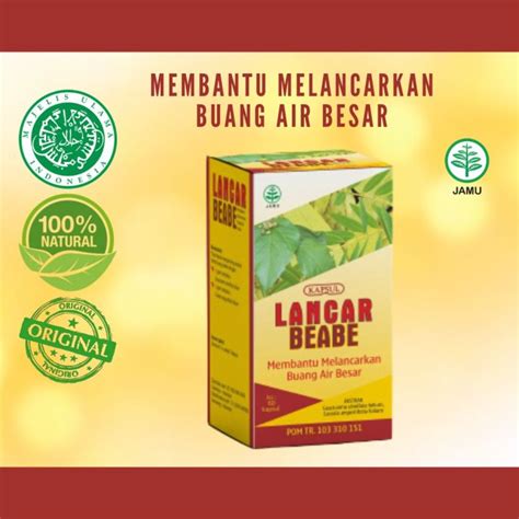 Obat Sembelit Lancar Beabe Herbal Untuk Melancarkan Buang Air Besar Isi