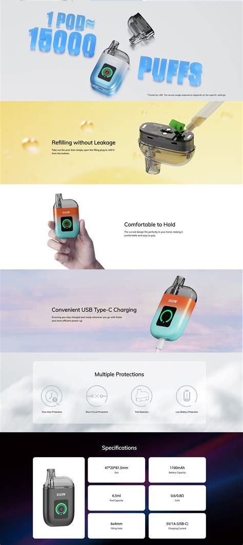 Eleaf Iore Pebble Eco Kit 1100mah Store Online