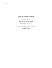 Family Nursing Ecomap Genogram Relationship Analysis Course Hero