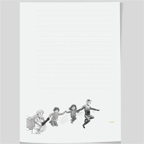 Briefpapier Zum Ausdrucken Gratis Mit Linien And Schönen Motiven Für
