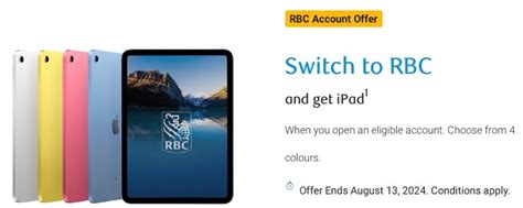 Rbc Offering Free Ipad For New Account Sign Ups Again Iphone In Canada