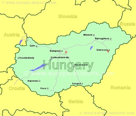 Airports In Hungary With Flights From The Uk Or Ireland