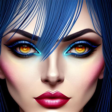 Scene Eye Makeup For Girls