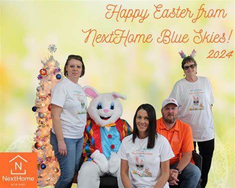 The Easter Bunny Comes To Nexthome Blue Skies Ein Presswire