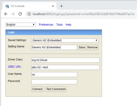 H2 Database MiniWiki