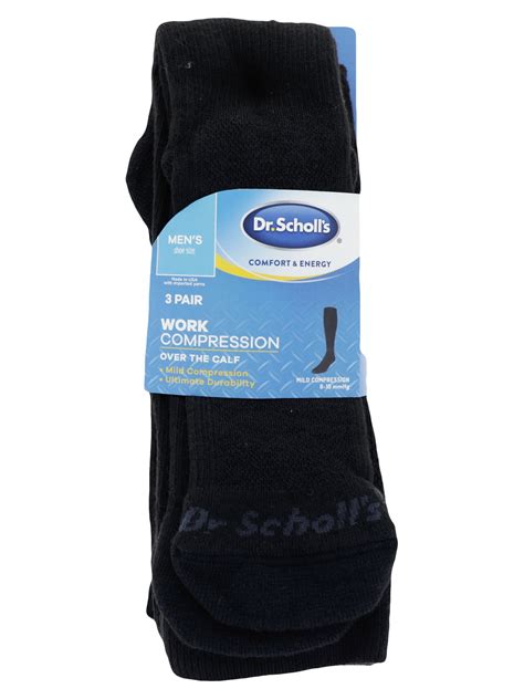 Buy Dr Scholls Mens Big And Tall Work Compression Over The Calf