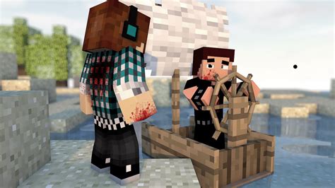 Minecraft Perdidos 05 Um Barco Na Ilha Youtube