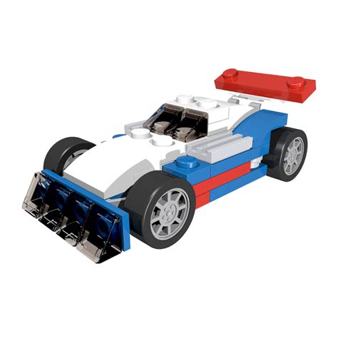 Lego Moc 31027 Race Car Model A And Model B By Berth Rebrickable