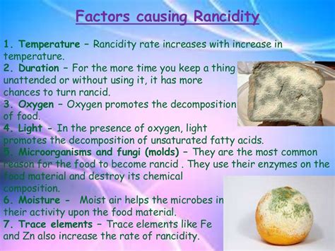 Rancidity And Corrosion