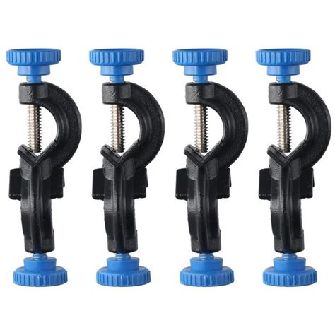 Wenw 4pcs Aluminum Alloy Lab Stand Clamp Holder Bosshead Clamp Holder