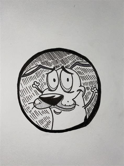 Quick Ink Drawing Of Courage Lmk What You Think Rcartoons