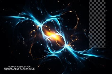 Premium Psd Abstract Fractal Light Mesmerizing 3d Patterns On