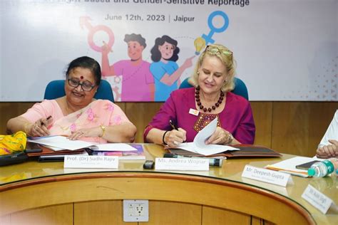 Mou Between Haridev Joshi University And United Nations Population Fund