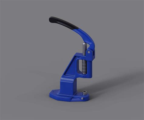 Snap Button Machine 3d Model By Aleopix