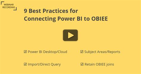 Connecting Power Bi To Obiee 3 Common Errors To Avoid Bi Connector