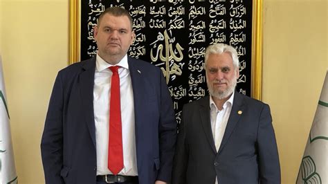 Делян Пеевски се срещна с Главния мюфтия на България СНИМКИ Nova