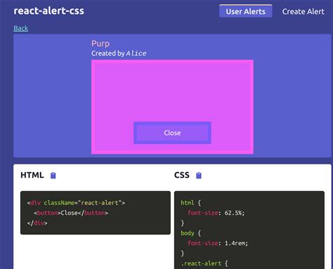 GitHub TheFl F React Alert Css