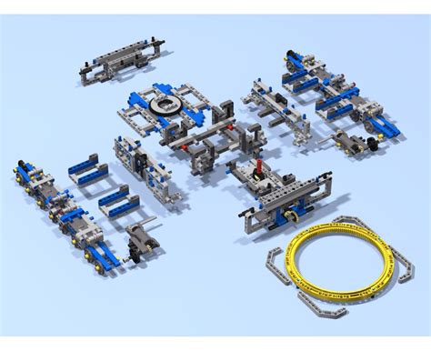 Lego Moc Moc Crawler Crane Track Base By Hru Bricks Rebrickable Build With Lego