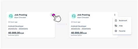Card Header SAP Fiori For Android Design Guidelines