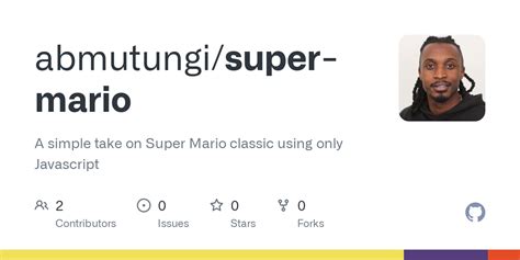 GitHub Abmutungi Super Mario A Simple Take On Super Mario Classic Using Only Javascript