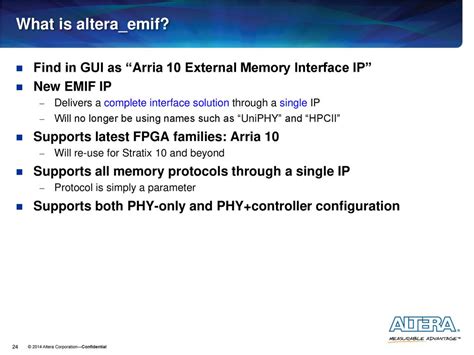 Arria 10 And Stratix 10 Emif Architecture Ppt Download