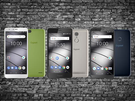 Neue Gigaset Smartphones Drei Modelle Im Einsteiger Bereich Gigaset