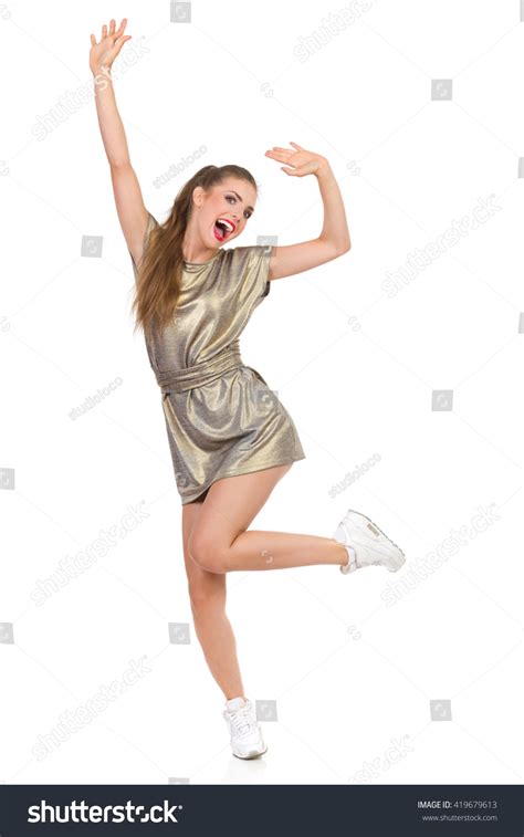 Young Girl Dancing Mini Dress Telegraph