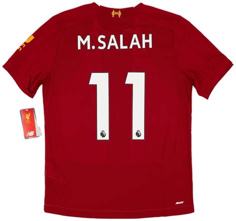 2019 20 Liverpool Home Shirt M Salah 11 M