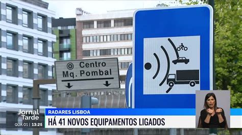 Novos Radares Já Estão A Funcionar Em Lisboa
