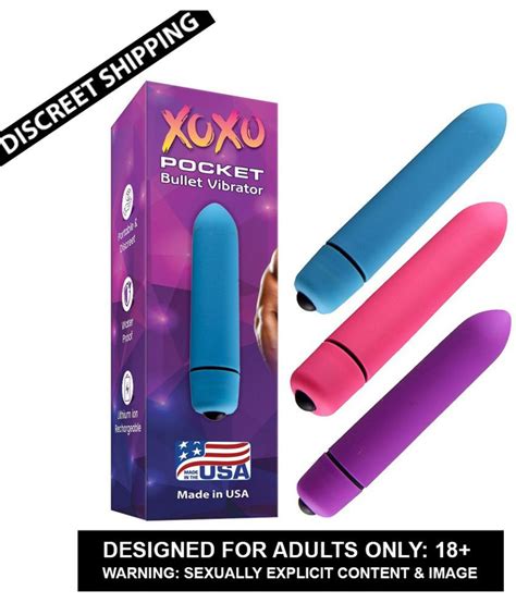 Xoxo Compact Pocket Bullet Vibrator Discreet Bullet Vibrator