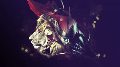 Colorful Lion Wallpaper Wallpapersafari