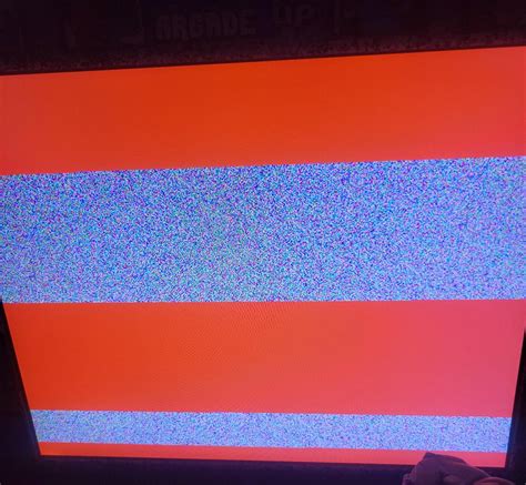 Test Mode Screen Issue R Arcade1up