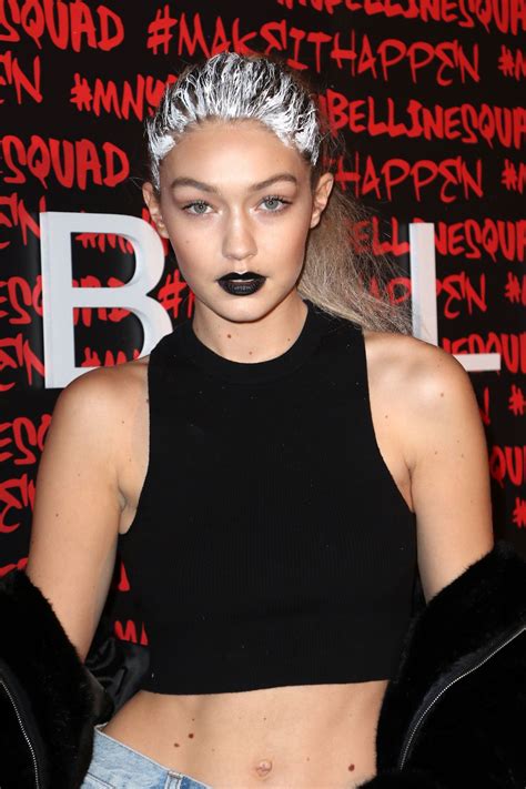 Gigi Hadid At Maybelline New York Celebrates Fashion Week 02122016