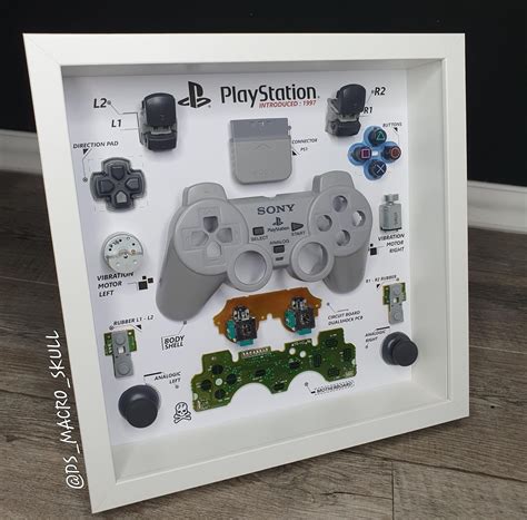 Playstation Controller Shadowbox Psx Rpsx