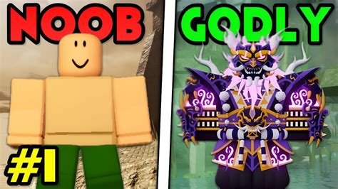 The Start Noob To Godly 1 Dungeon Quest Youtube