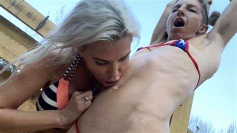 Tatiana Steele Worships And Dominates Lora Cross And Her Belly Button