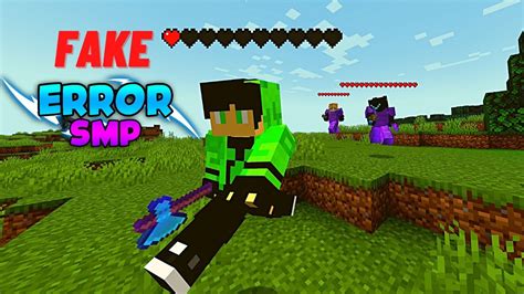 [🔴live] [day 18] Playing On Fake Error Smp Youtube