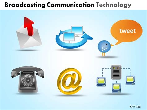 Broadcasting Communication Technology Powerpoint Slides And Ppt Templates Db Graphics