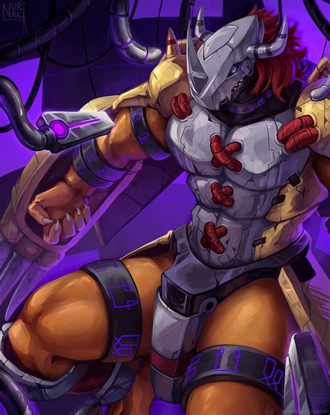 Wargreymon Digimon Drawn By Nurinaki Danbooru