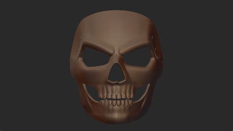 3d File New Printable Cod Ghost Mask Stl 🆕・3d Printing Idea To Download